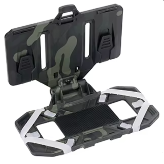 Tactical MOLLE Phone Holder & Navigation Board – Folding Chest Mount ...