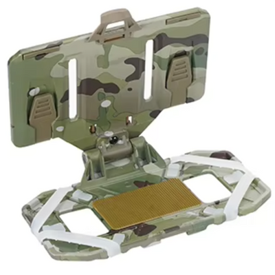 Tactical MOLLE Phone Holder & Navigation Board – Folding Chest Mount ...